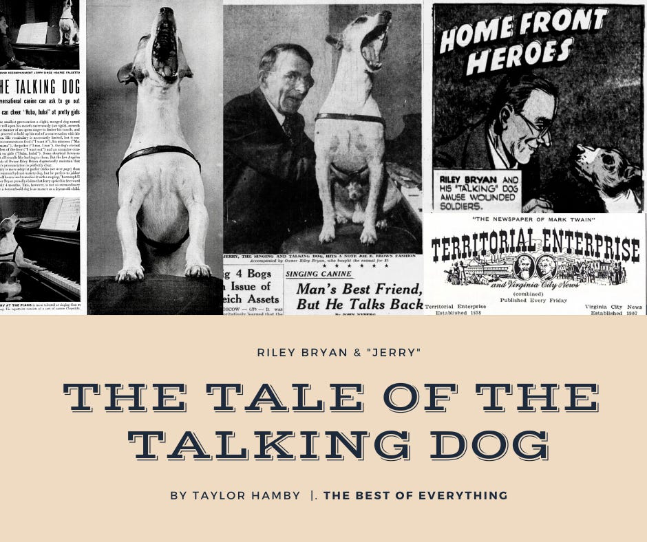 Jerry, a Famed 'Talking Dog' of the 1940s Lived in Virginia City, Nevada