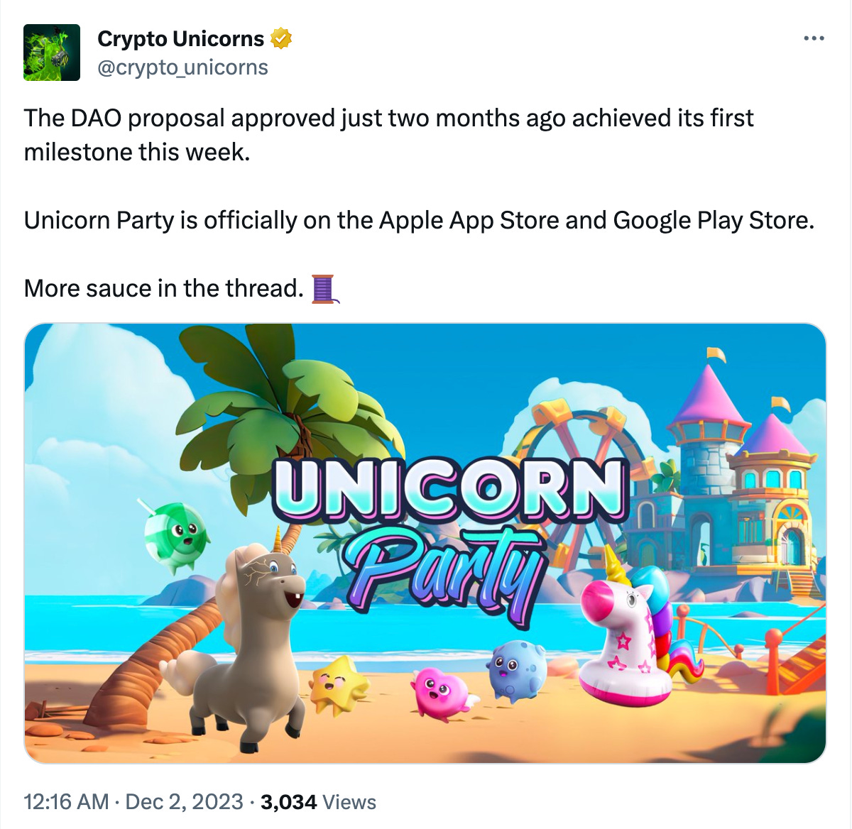 🦄 Unicorner - Let's Rumble and Party in CU!