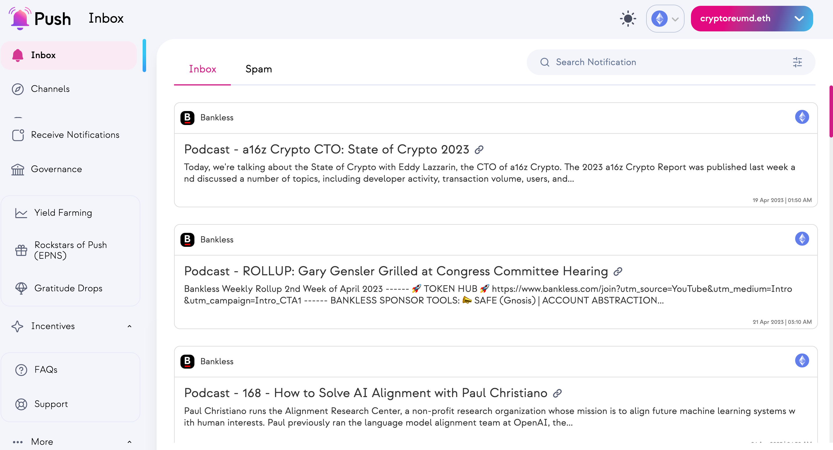 ¿Qué es Push Protocol? - by CryptoReuMD - Nación Bankless