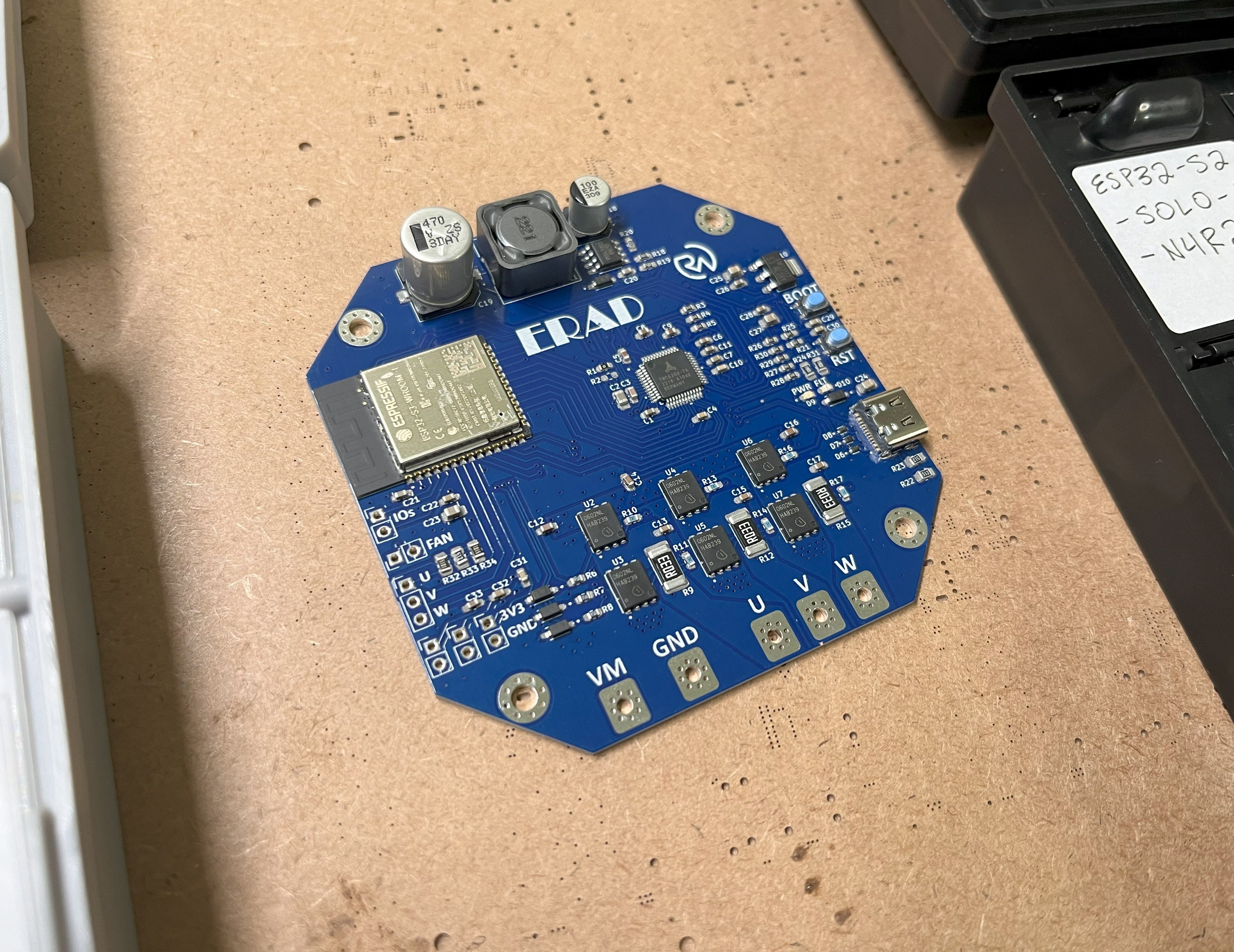 Build a Wireless BLDC Motor Driver Using TMC6200 and ESP32S3! | High ...