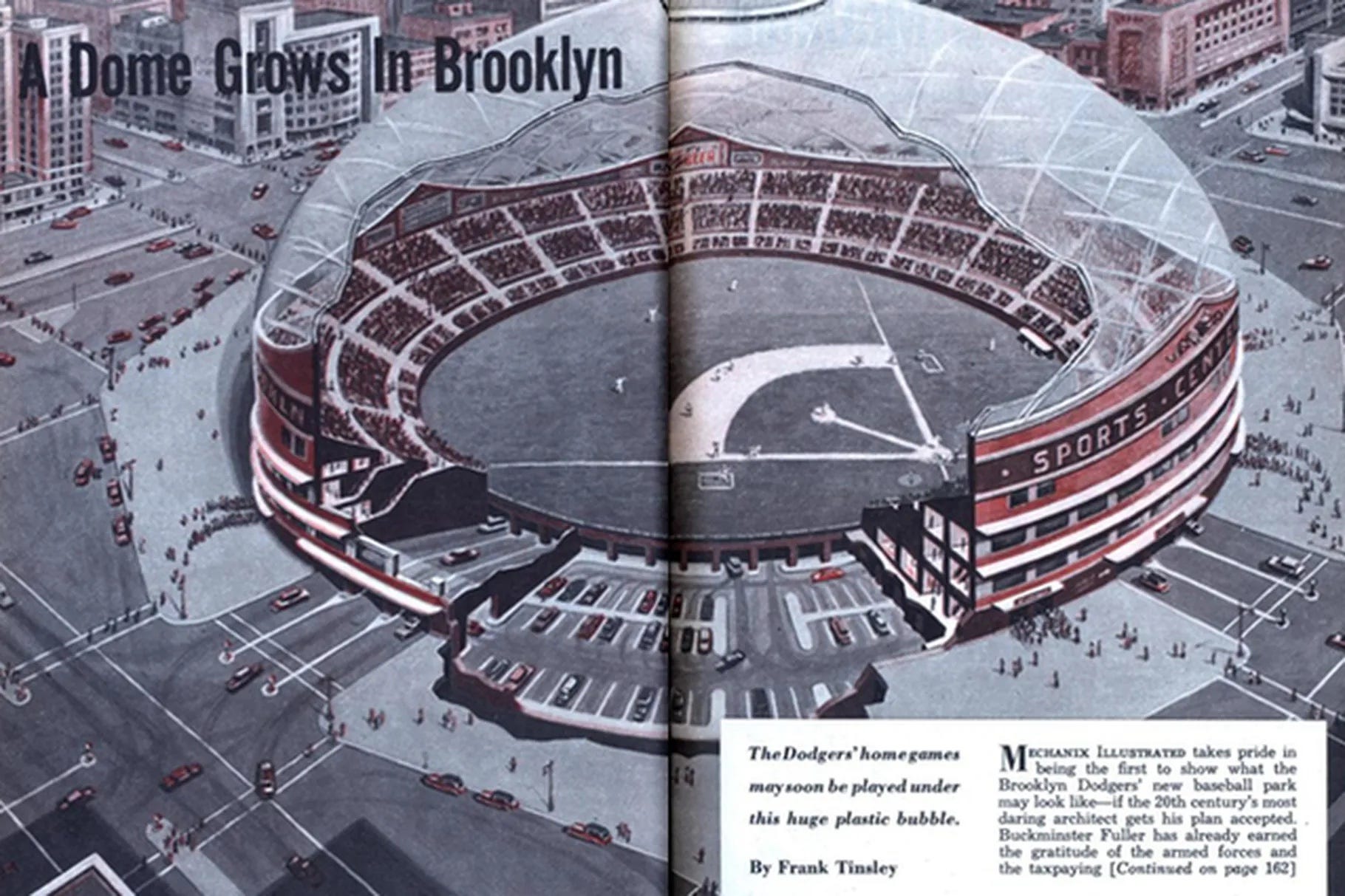 A Look Back on Football Stadiums of the Future