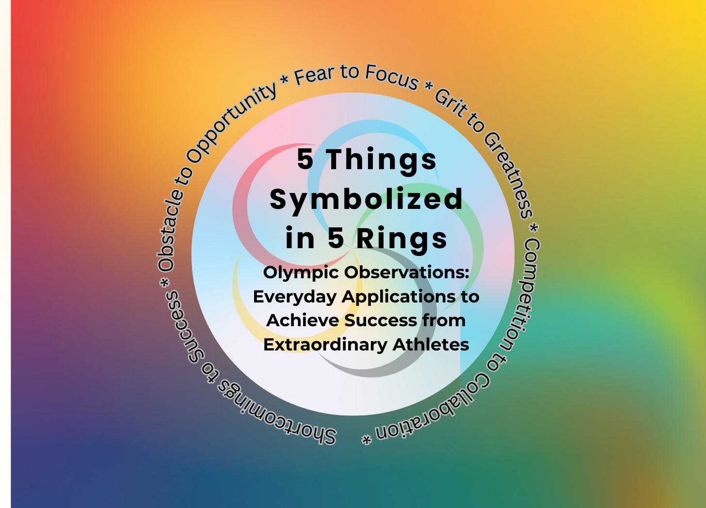 5 Things Symbolized in 5 Rings - by Kristi Huss