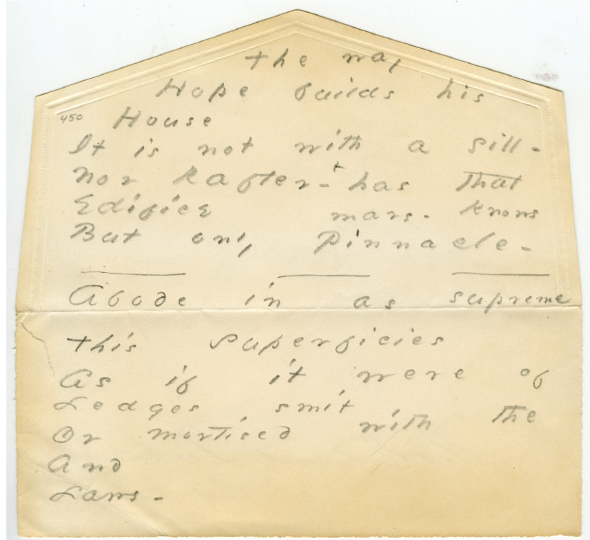 Deciphering Emily Dickinson's Notes - by Jillian Hess