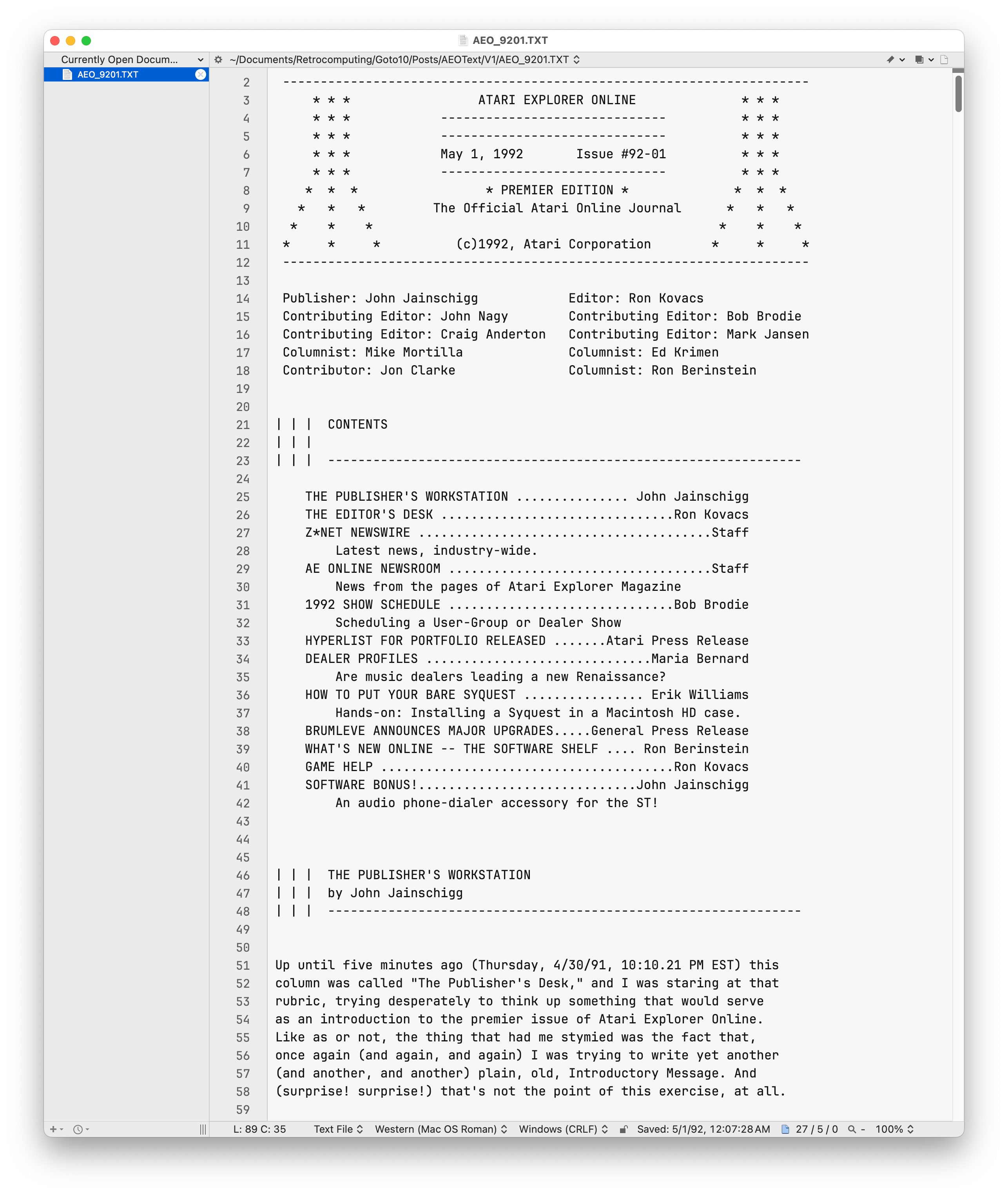 Atari Explorer Online - by Paul Lefebvre