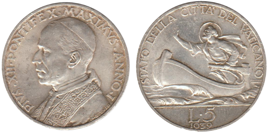 Vatican coins in the fountain! A brief history of Church coinage