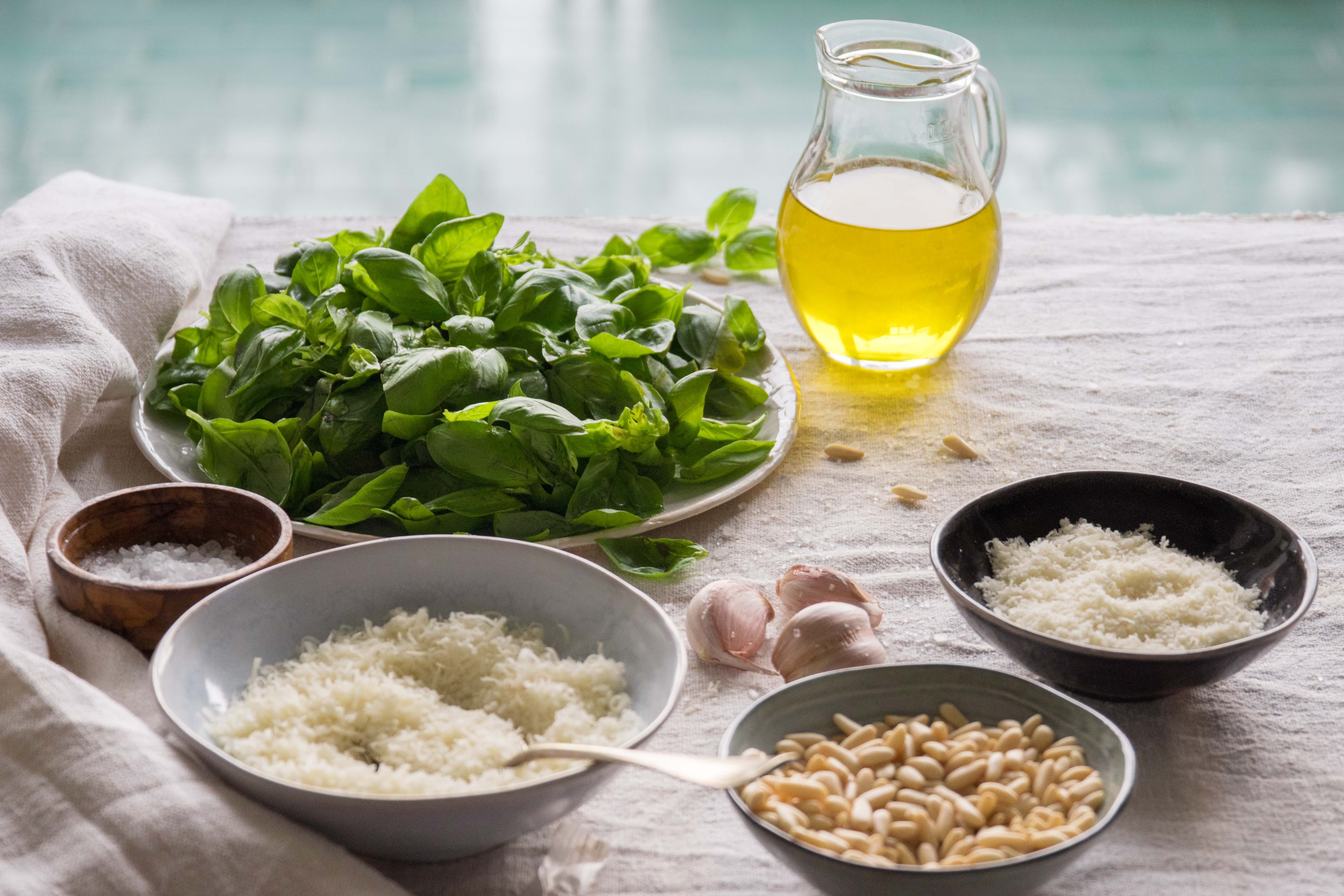 Ligurian basil pesto, is it that very old traditional recipe?