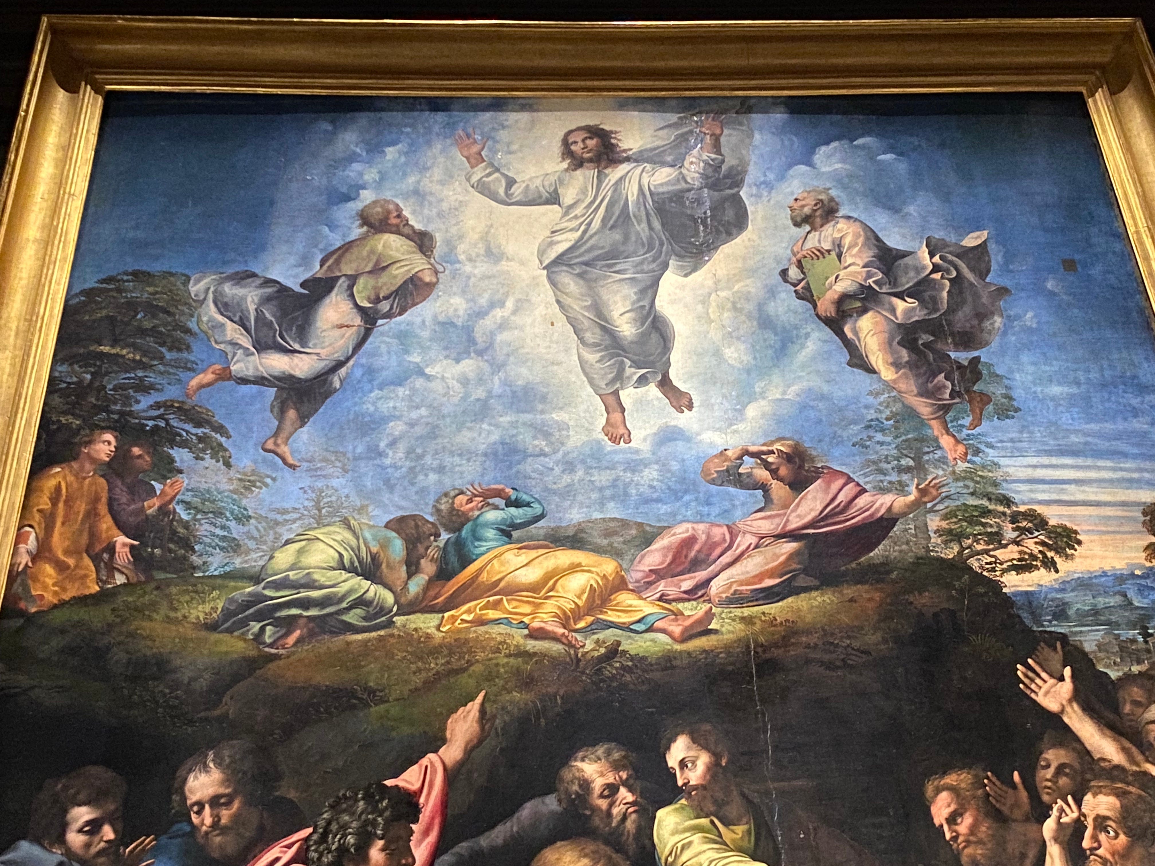 Transfiguration Of Jesus Raphael Raffaello Sanzio Da Urbino) Raphael