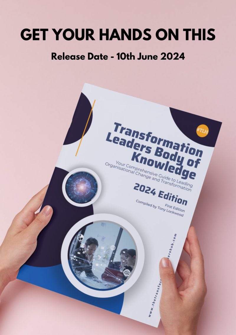 Tony Lockwood - The Management of Transformation