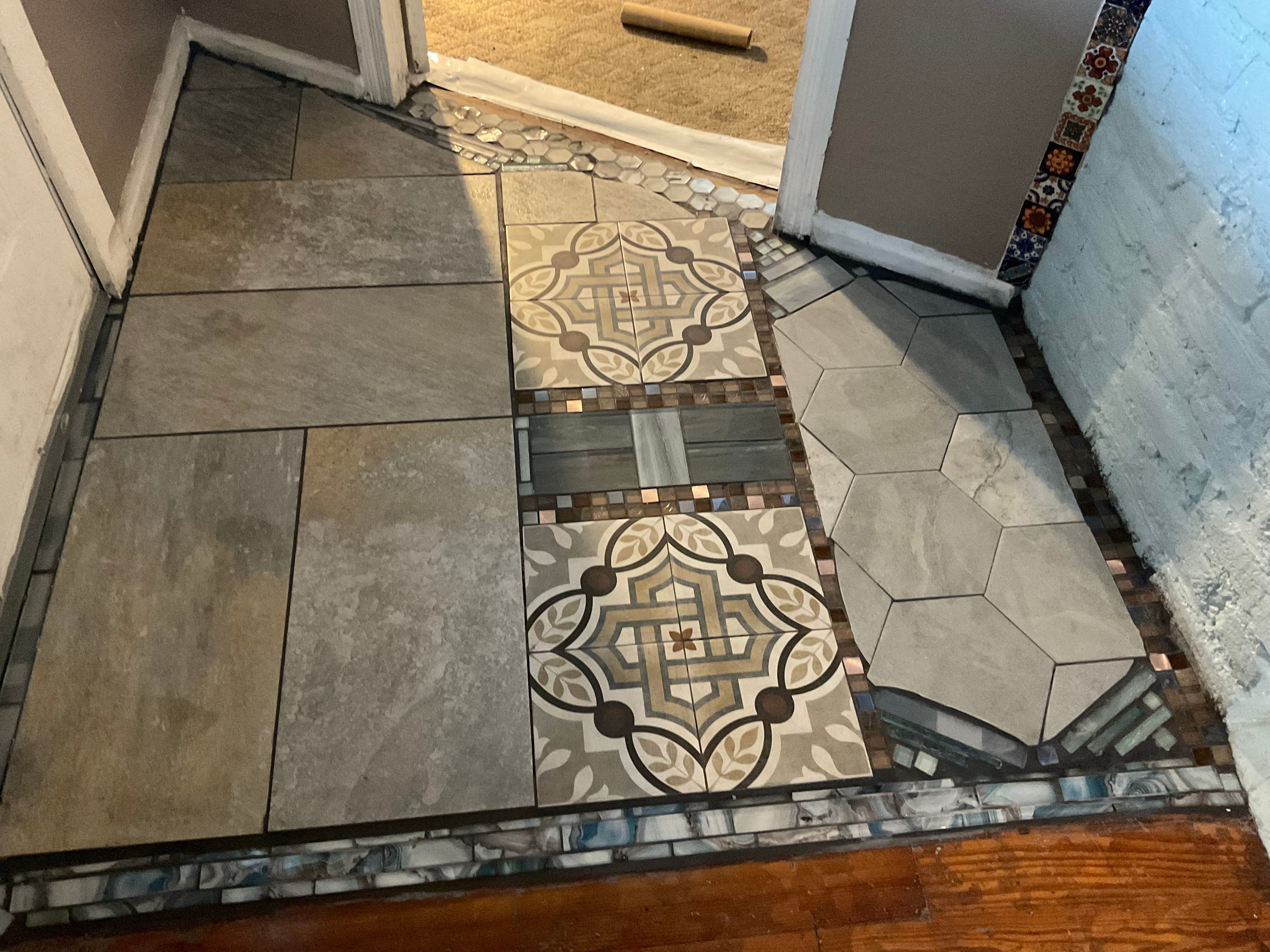 A Tile Job - by Buffalo_Ken - BK's Gardening Ambitions