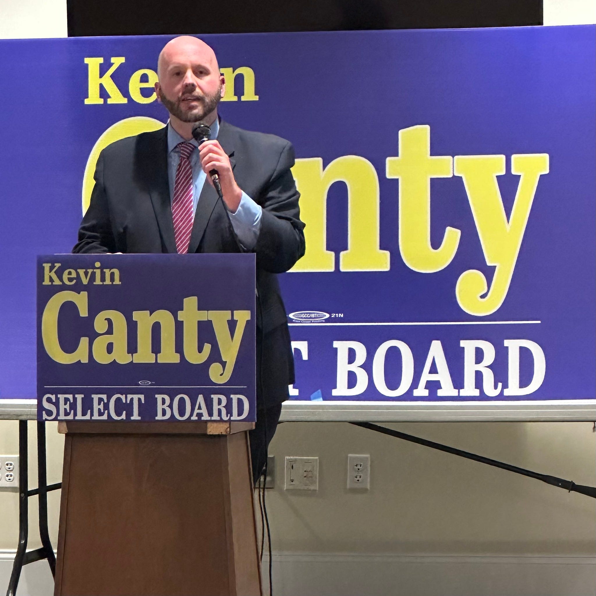 Candidates for Plymouth Select Board: Kevin Canty and Wrestling Brewster