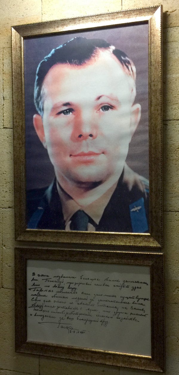 Yuri Gagarin in Moldova, and more.