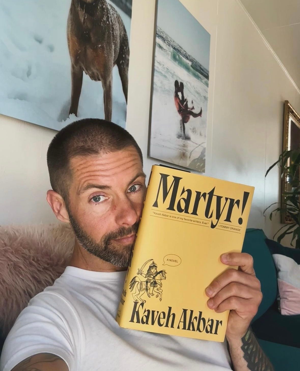 Martyr! by Kaveh Akbar - by Finn Deerhart