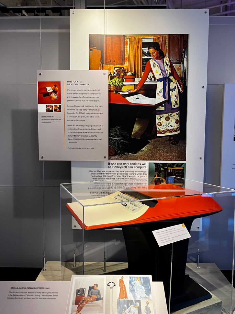 Before AI recipes, there was this $90,000 kitchen computer.