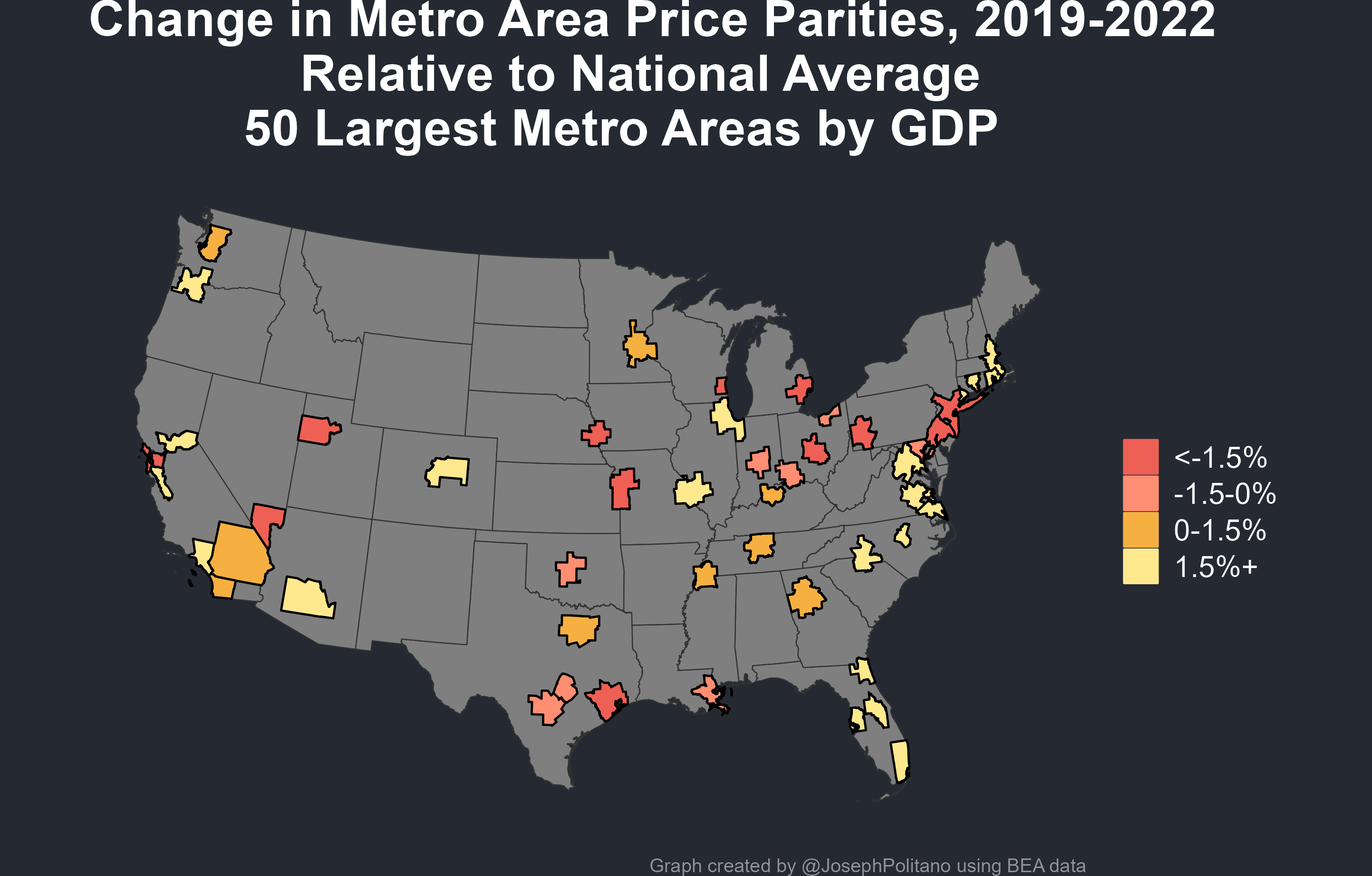 The New Geography of American Growth - by Joseph Politano