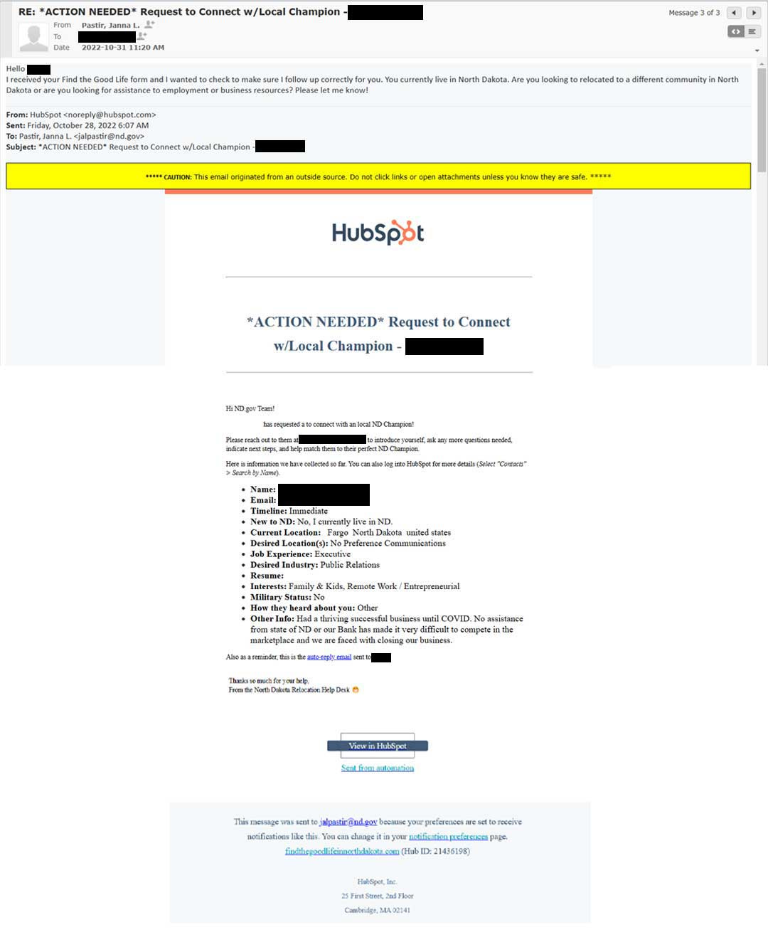 Part Two: ND's The Good Life "Program Doesn't Directly Provide Assistance"