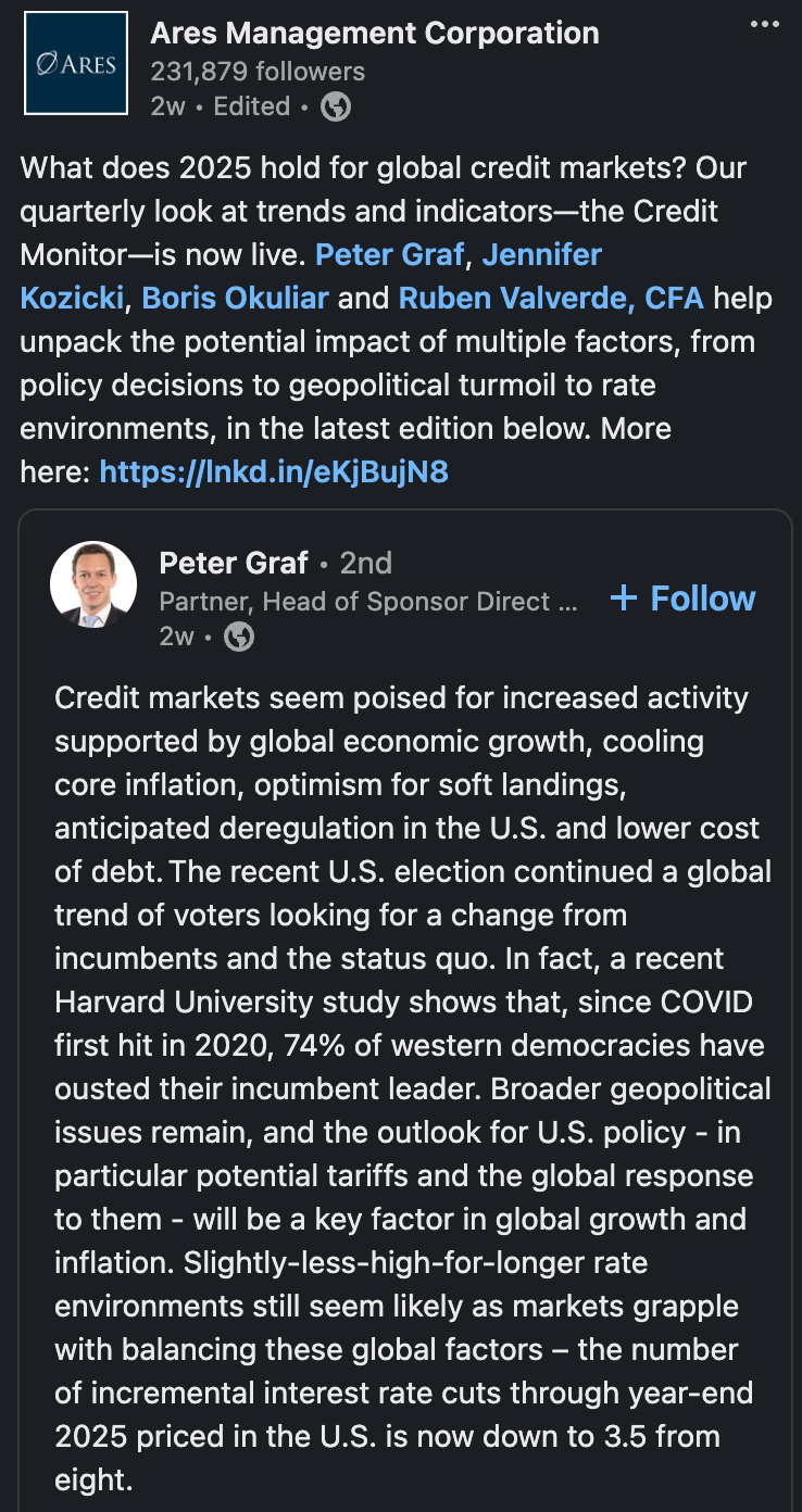 AGM Alts Weekly | 1.5.25 - by Michael - Alt Goes Mainstream