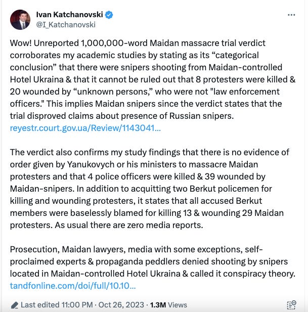 False Flag Fantasies in Ukraine - by Cathy Young