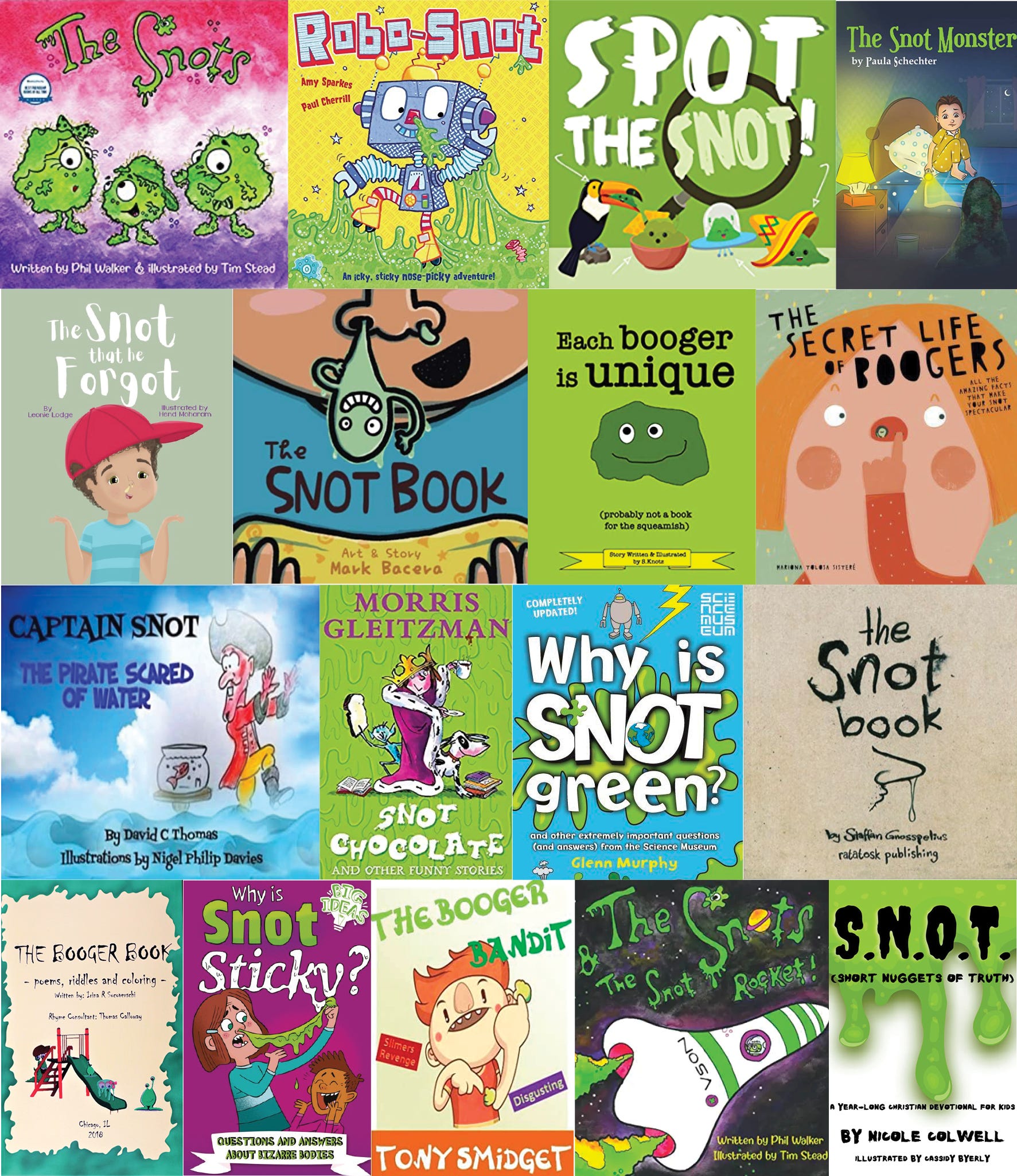 What snot sub-genres tell us about children's books