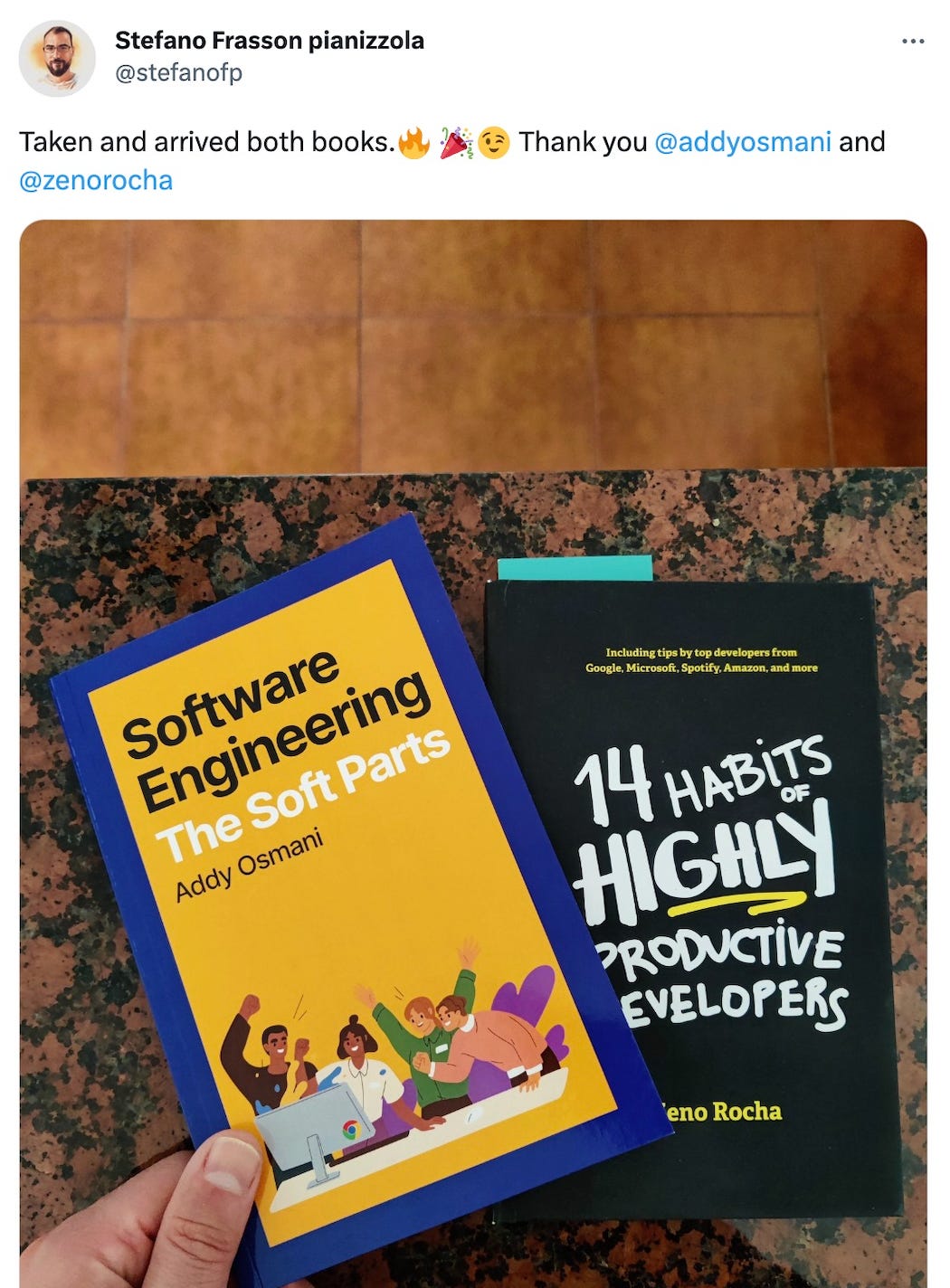 Soft Skills books for developers - by Addy Osmani - Elevate