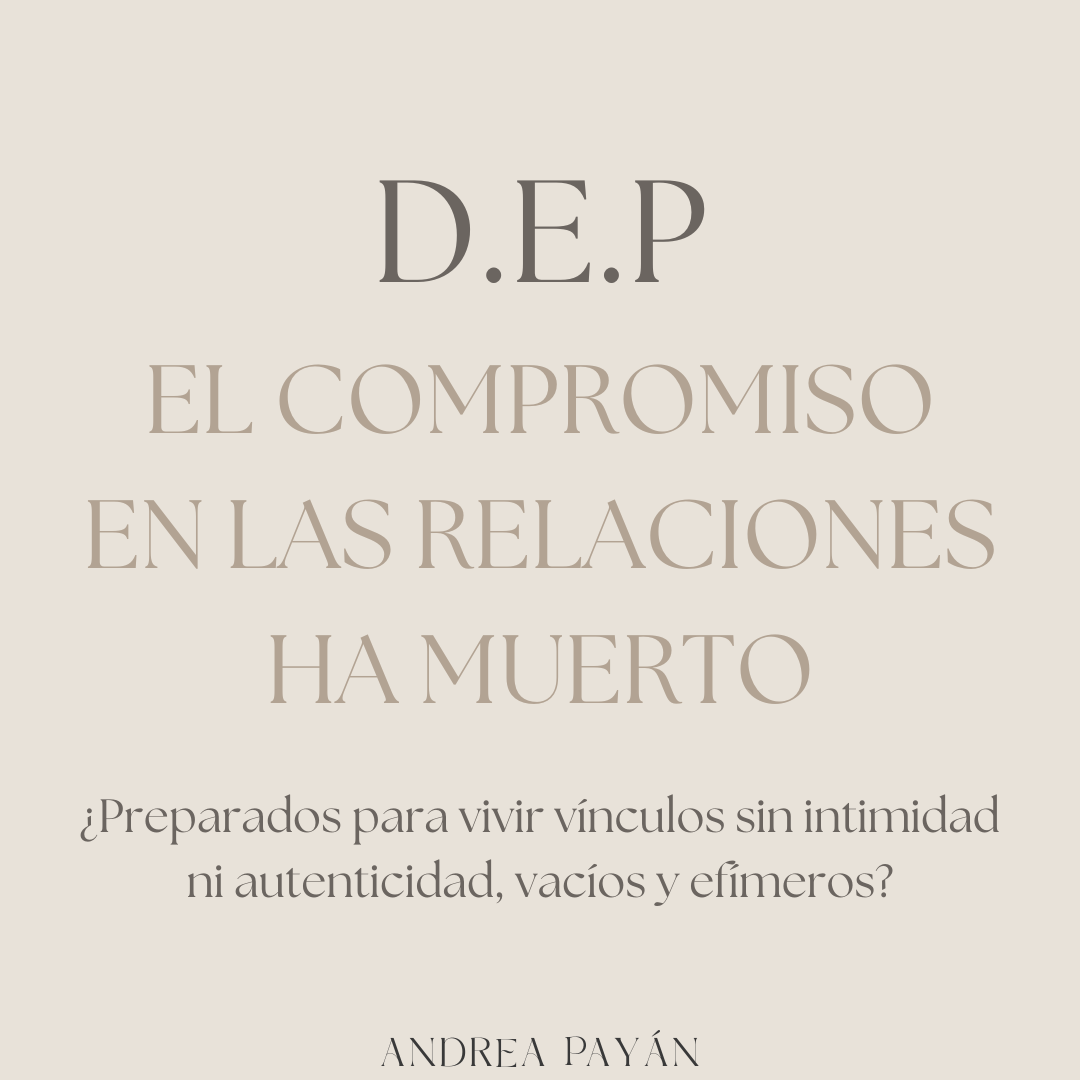 ¿El compromiso ha muerto? - by Andrea Payán