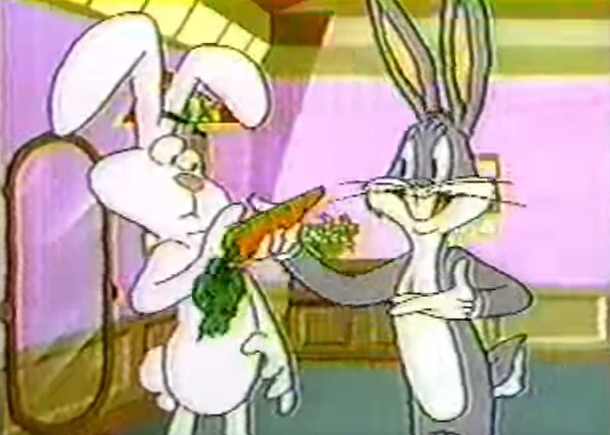 Did Bugs Bunny help the Trix Rabbit finally get some Trix?