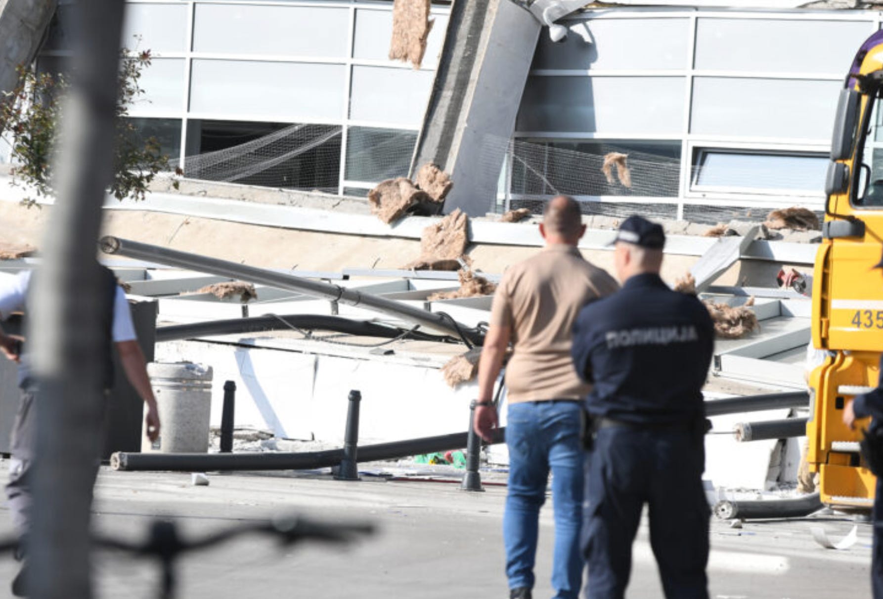 An Estimated 160,000 Protest in Belgrade, Serbia, after Canopy Falls ...