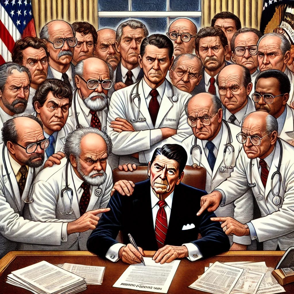 Ronald Reagan, father of the autism epidemic