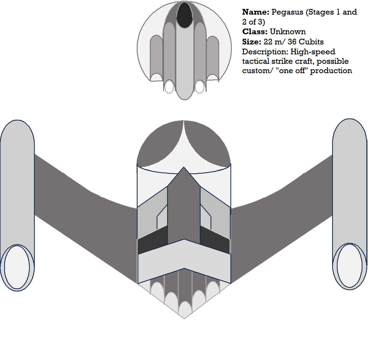 New autoshape poll: Generic Millennium Falcon vs Mega Man saucer thing ...