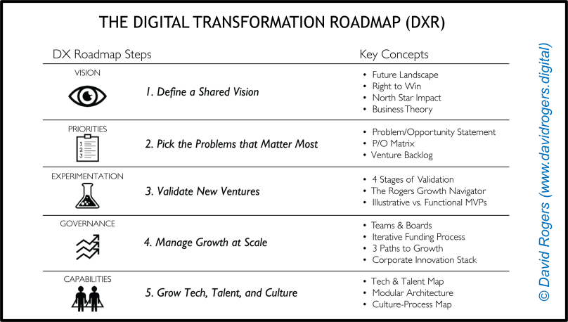The DX Roadmap: a brief introduction