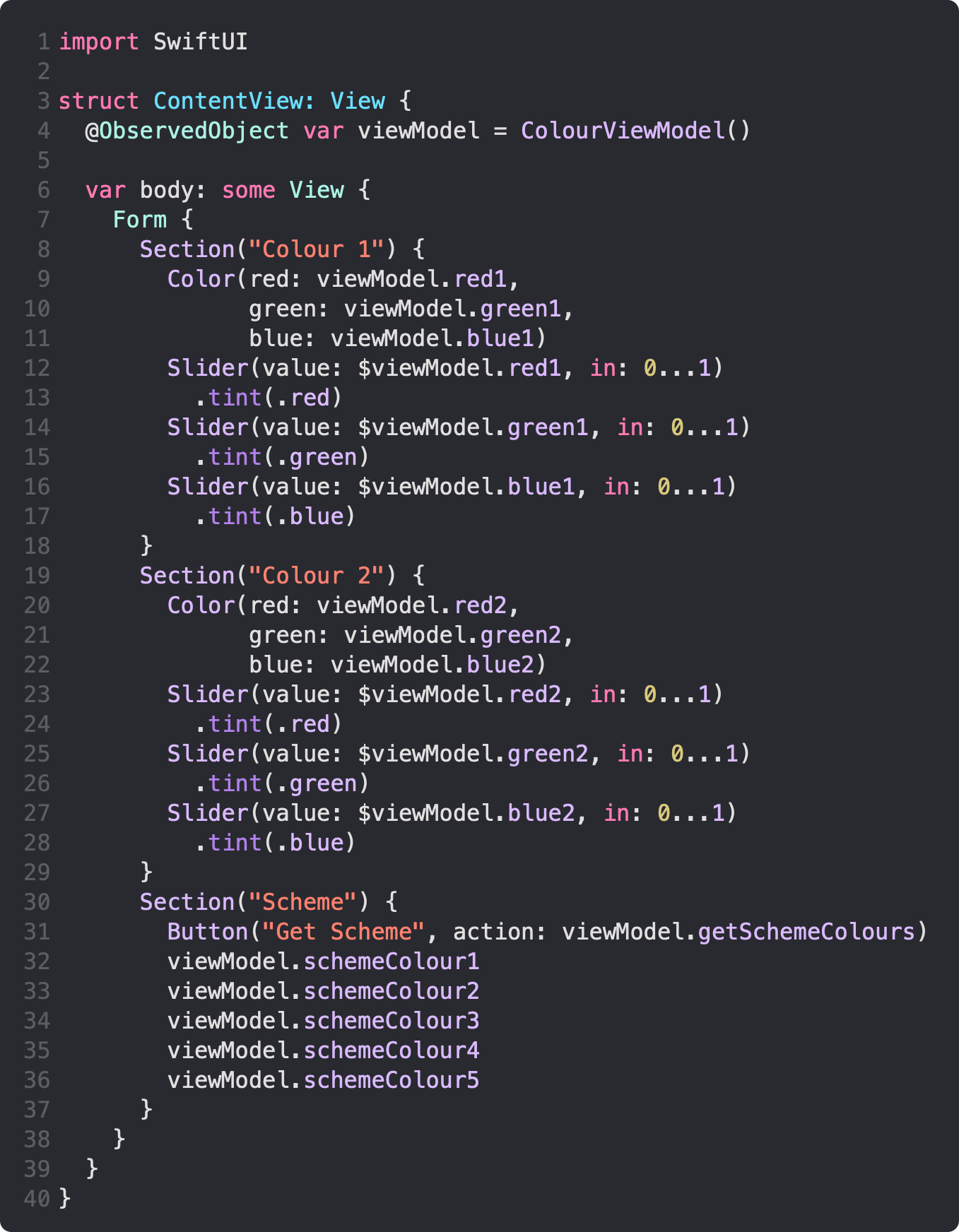 Generate Colour Schemes With AI - Type Safely