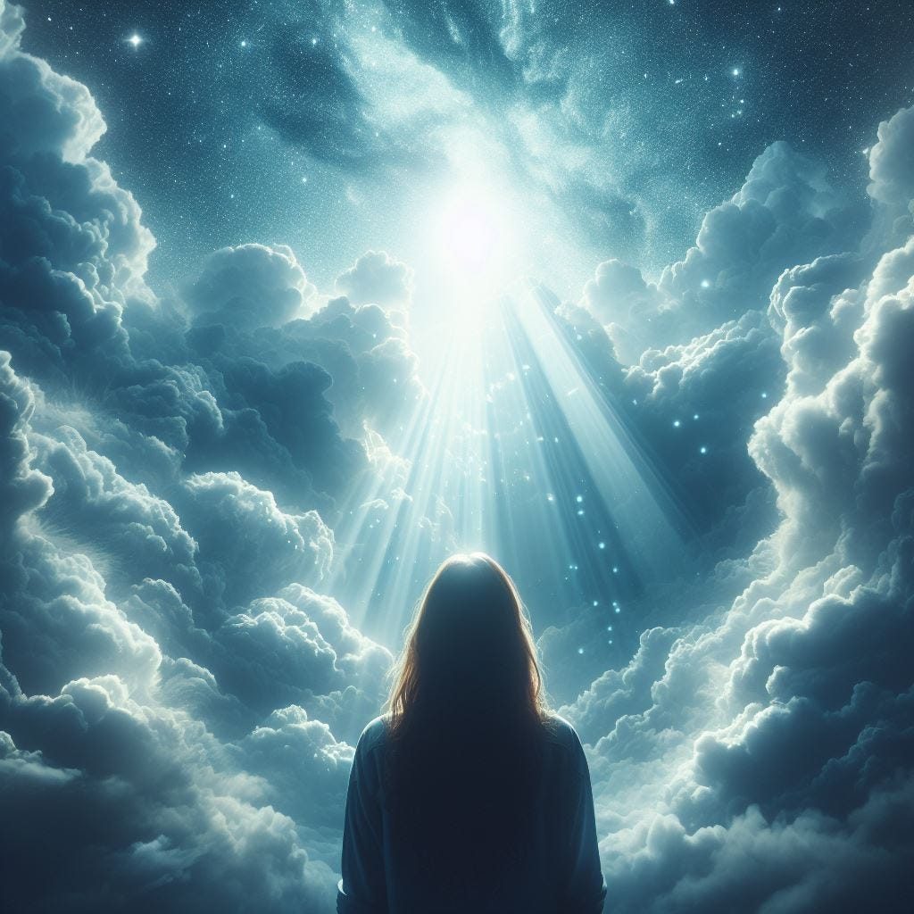 Why Are You Staring Into Heaven? - by John van de Laar