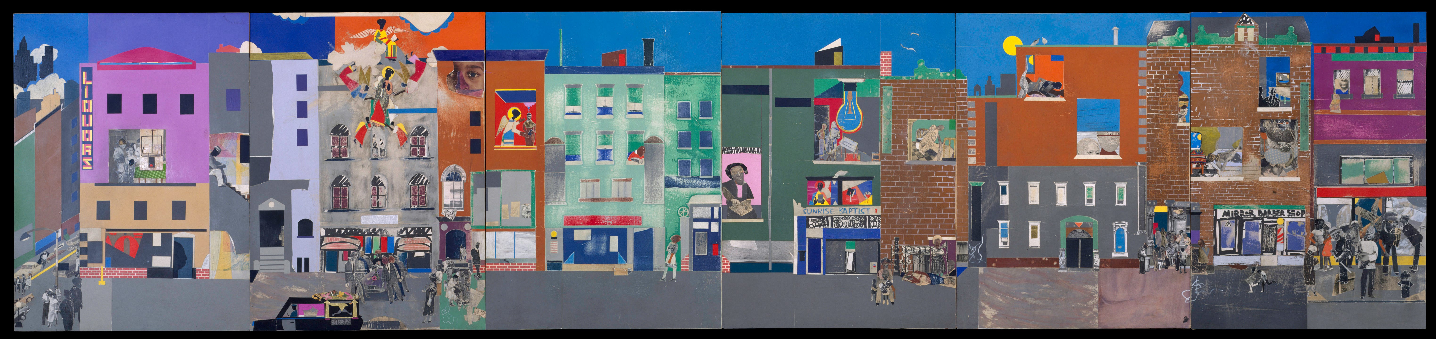 Drawing with Scissors: Romare Bearden