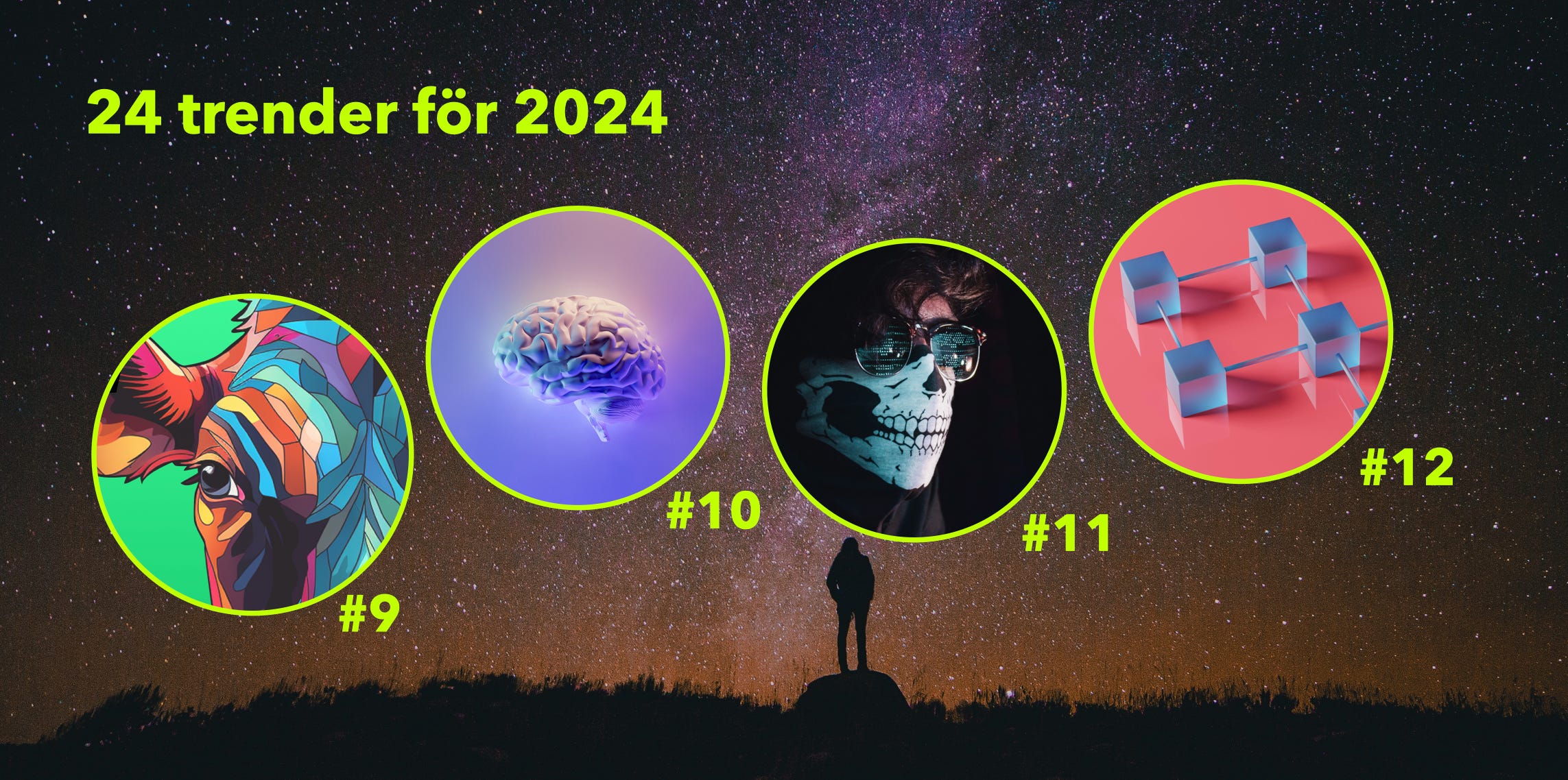 🔮 24 trender för 2024 – nummer 9-12