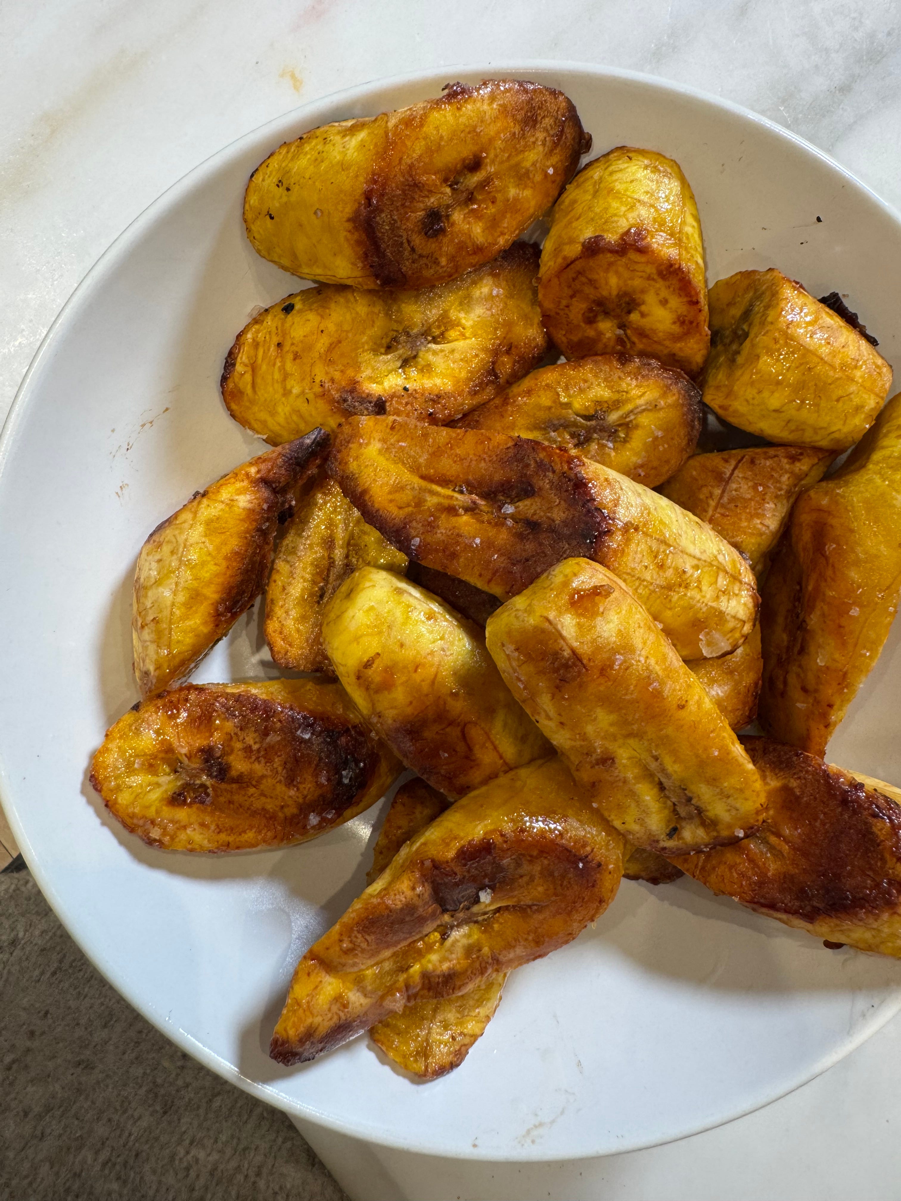 Lazy Baked Plantains - by Nicole Berrie