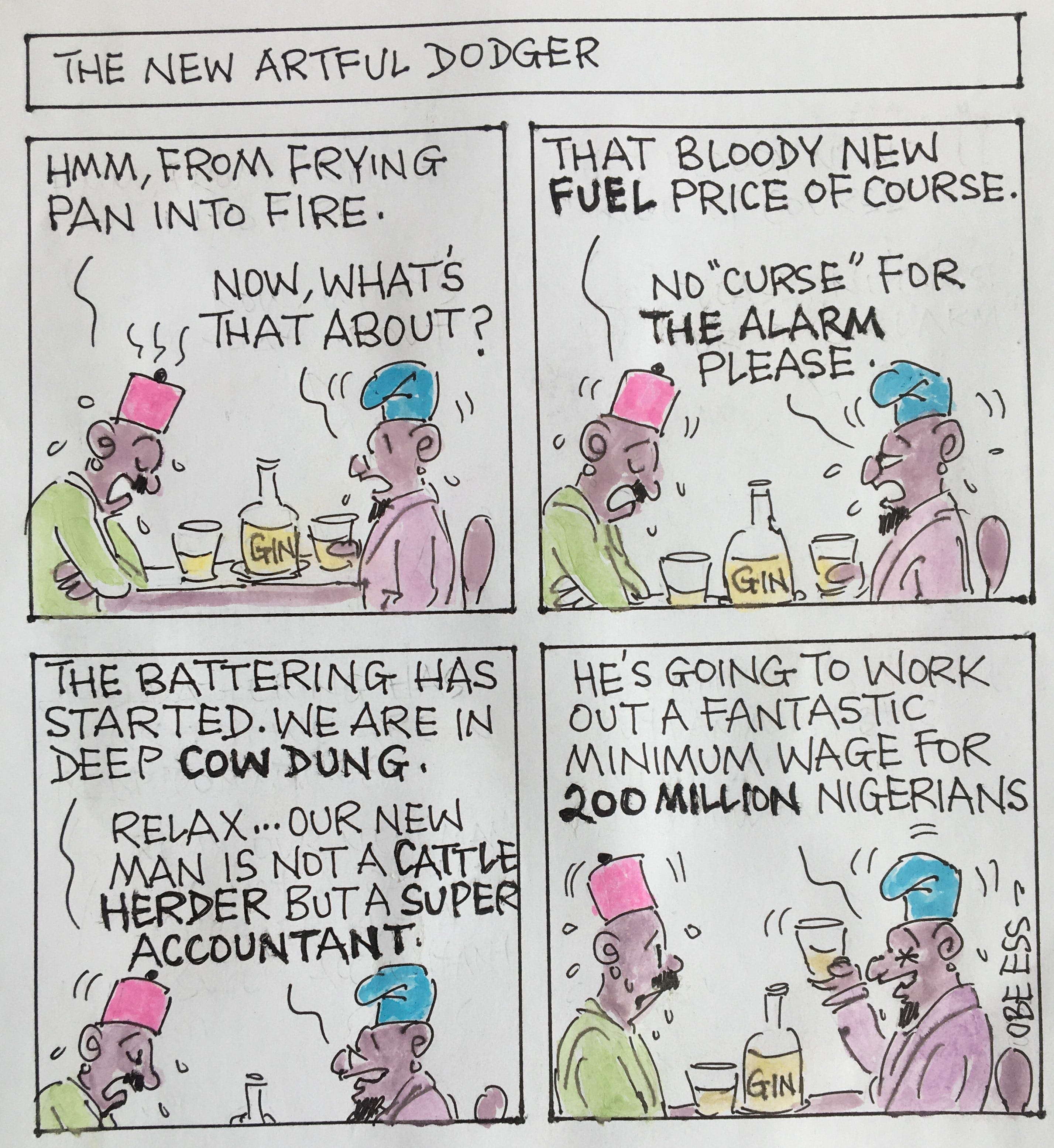 The CONmedians - by Obe Ess - Obe’s Newsletter