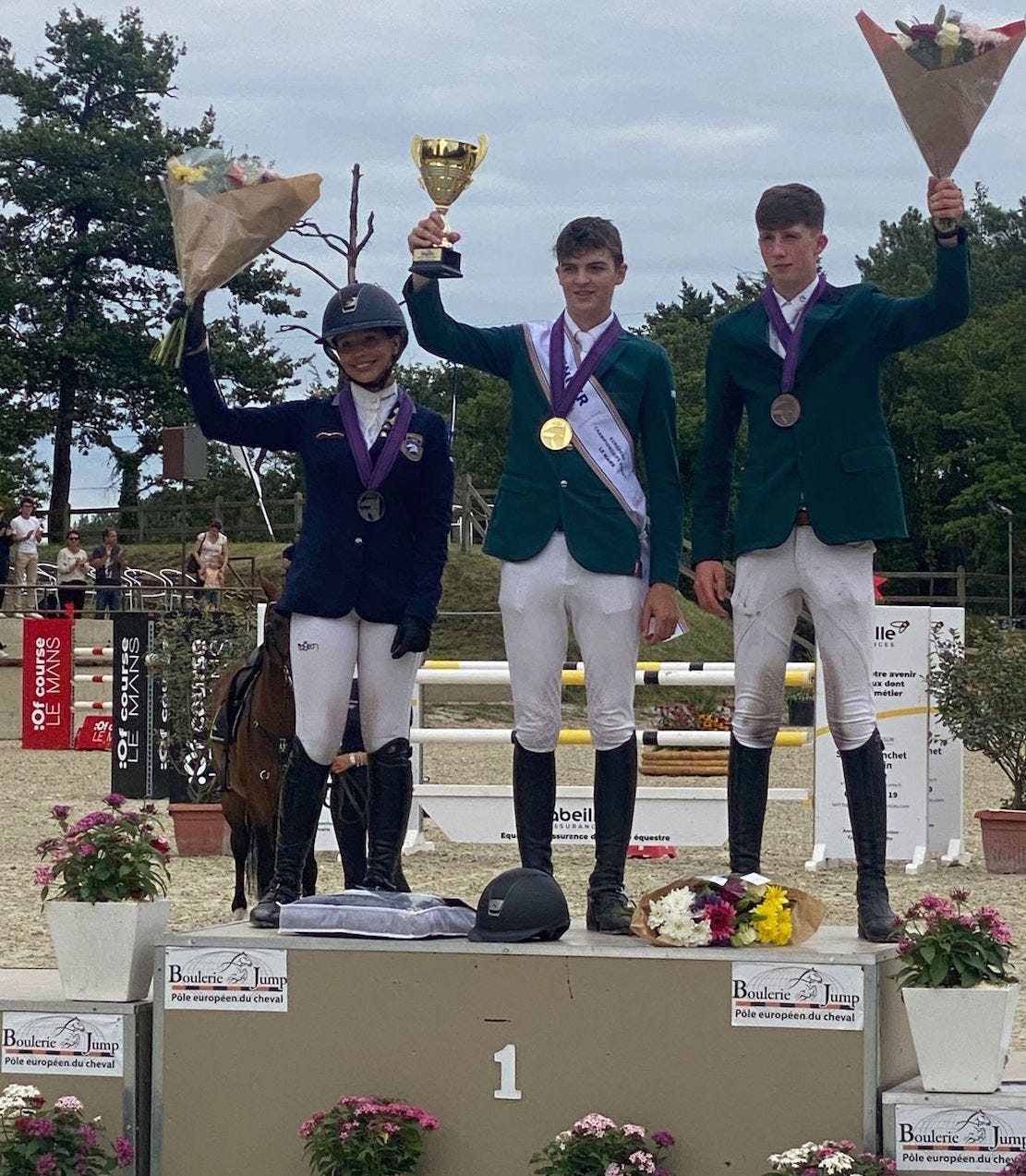 Gold for Reape and bronze for Dore at European Championships
