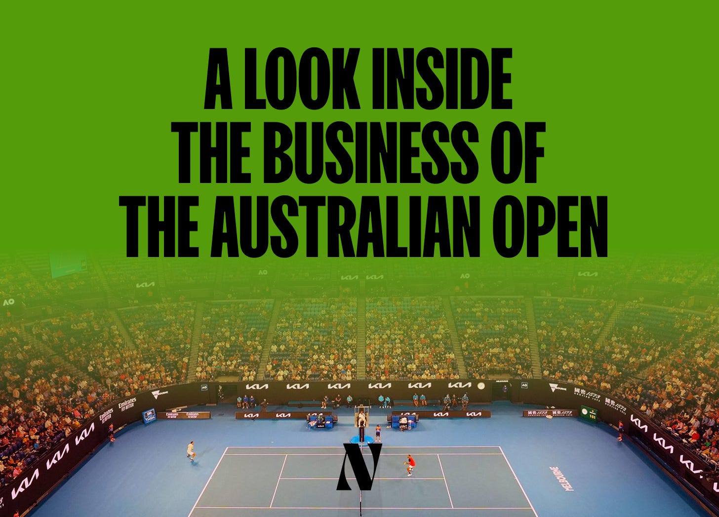 A look inside the business of the Australian Open