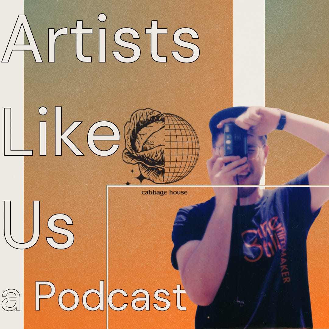 Dan Actively Observes - by Jenita - cabbage house