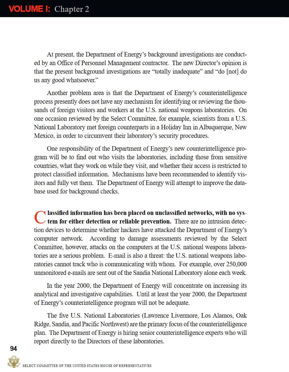 US House Of Representatives: PRC (Chinese) Theft Of U.S. Thermonuclear ...