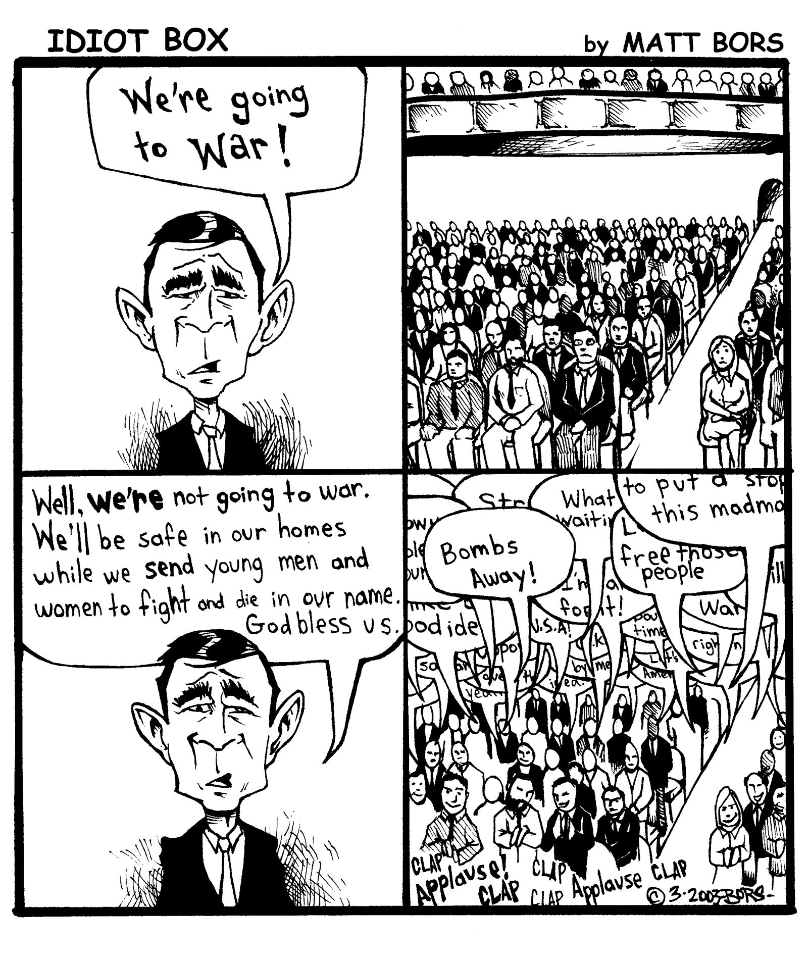 Bors Comics | Matt Bors | Substack