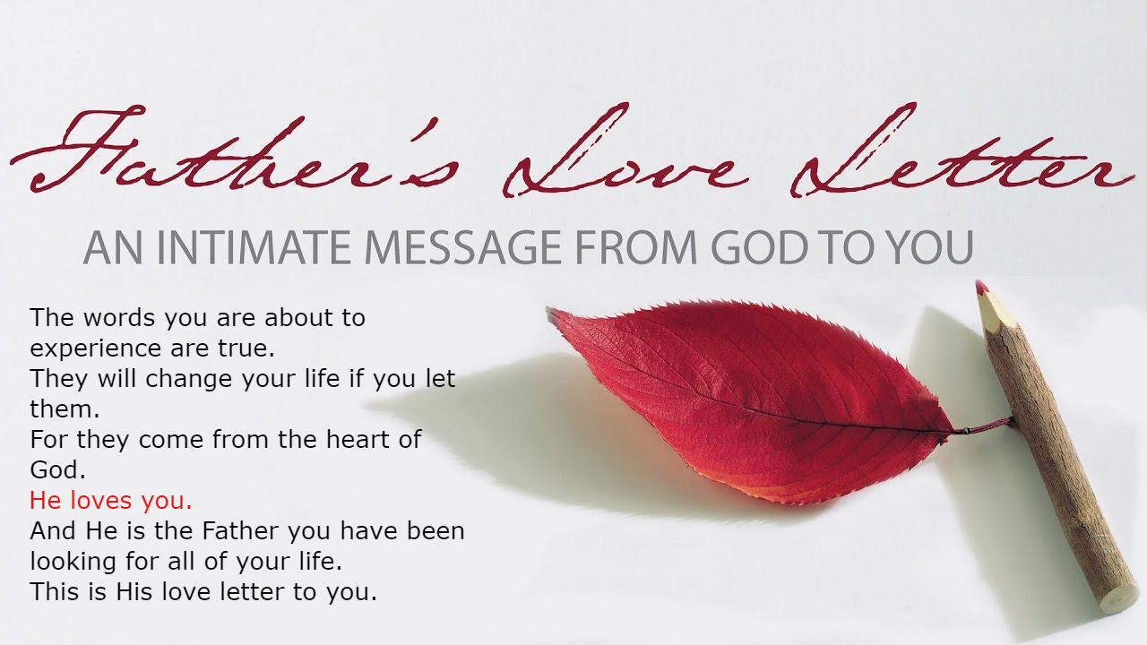 Love Letter From God - by Matthew T. Adams