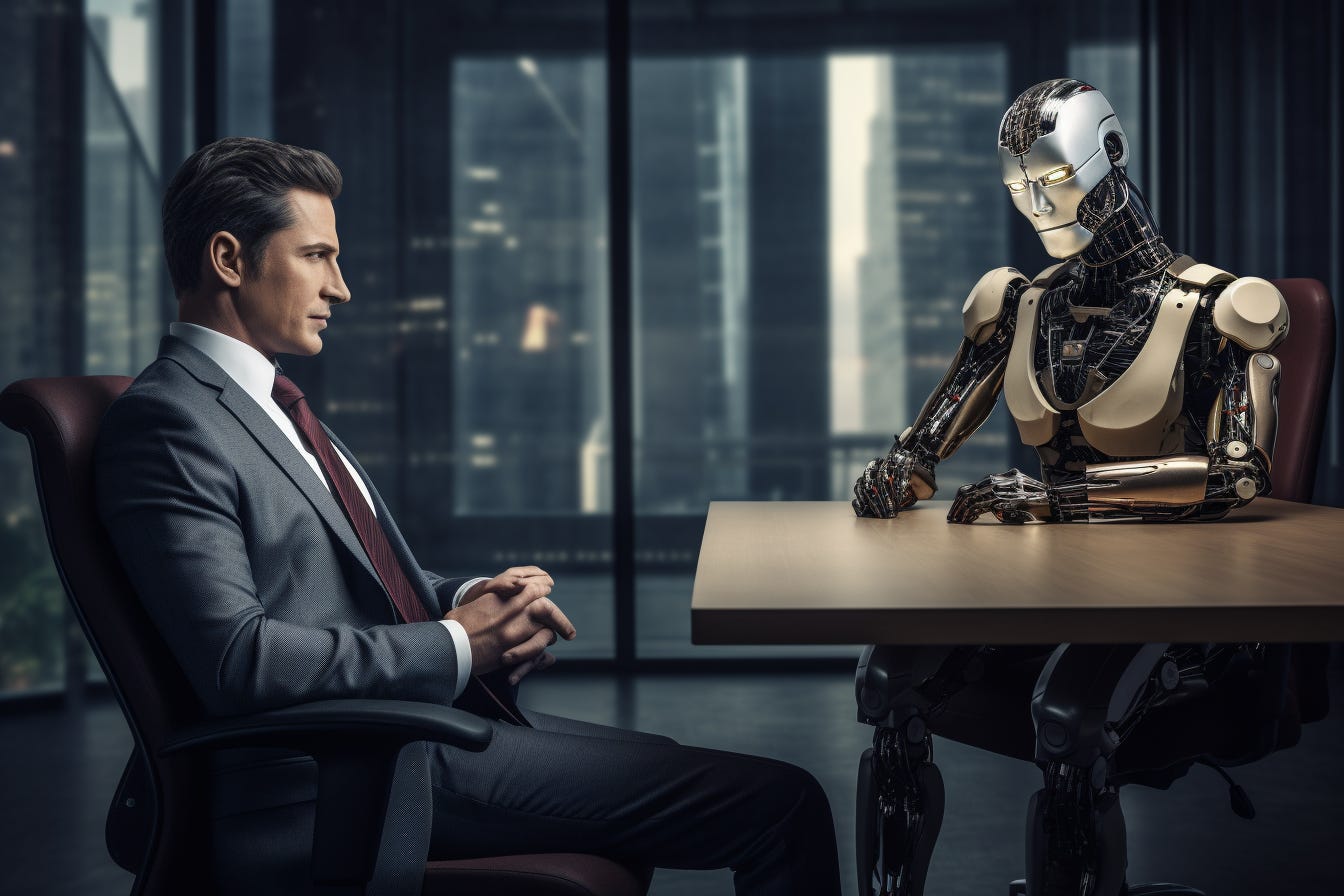 Unraveling the Debate: AI Bosses vs. Human Bosses - Balancing ...