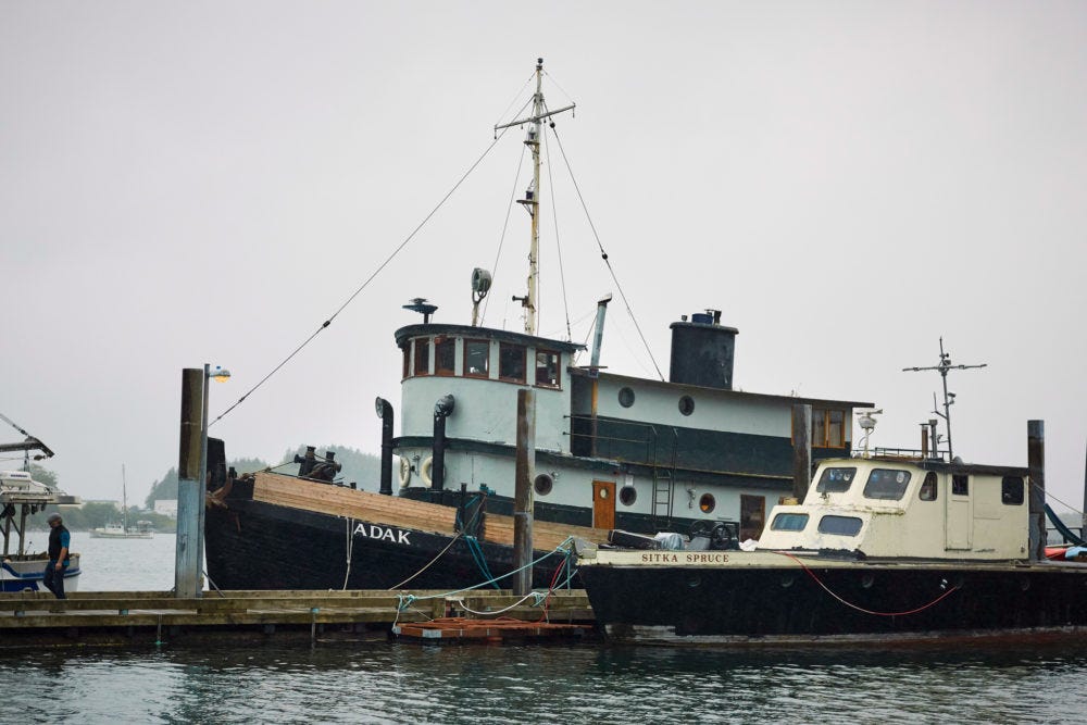 Just Another Day Dodging Storms and Raising Babies on a Wild Alaska Tugboat