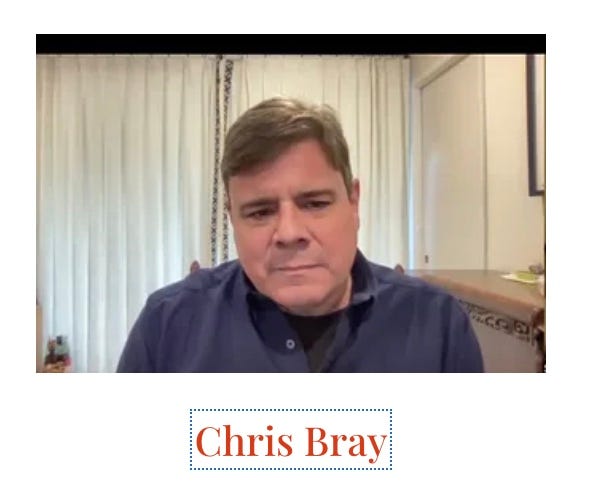 Three Recent Interviews - by Chris Bray