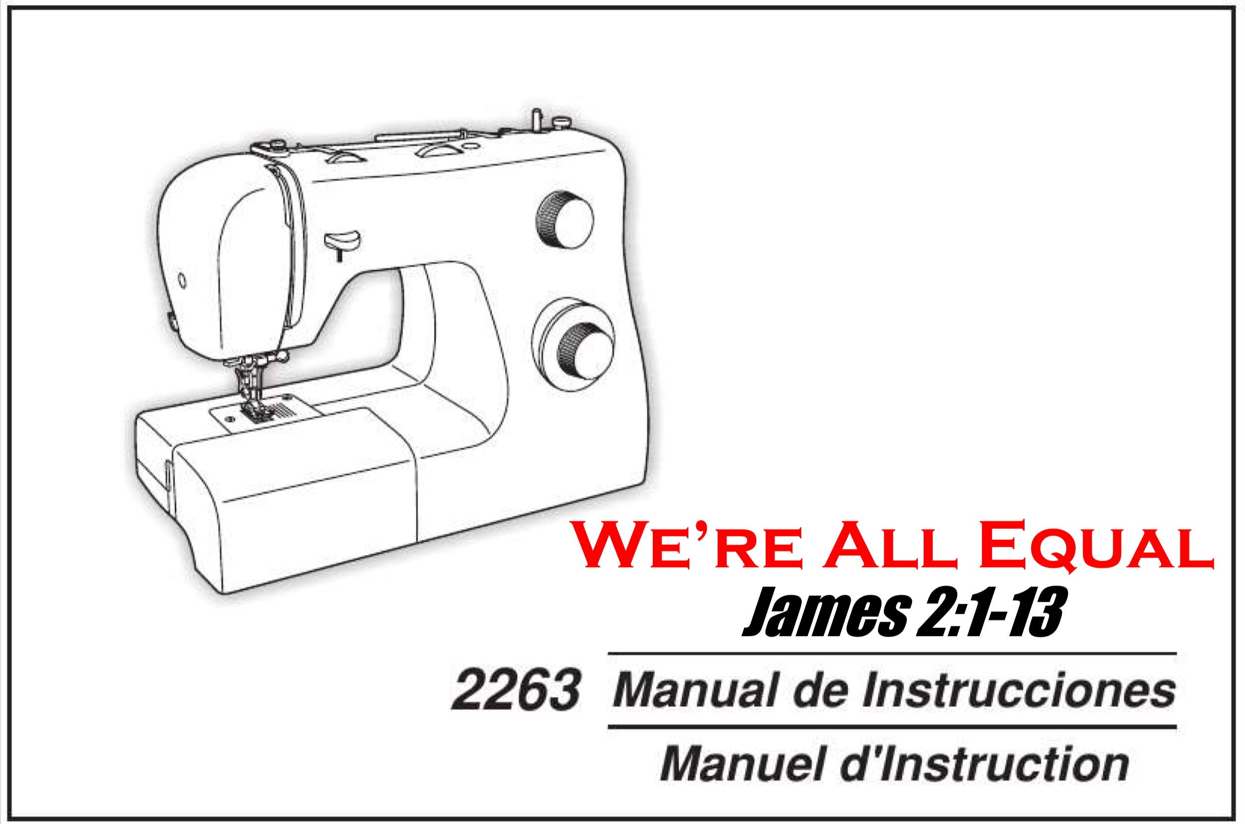 We’re All Equal - by Jerry Godsey - Third Option Men