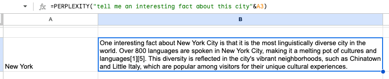 ☕🤖 Tutorial: How To Use Perplexity In Google Sheets!