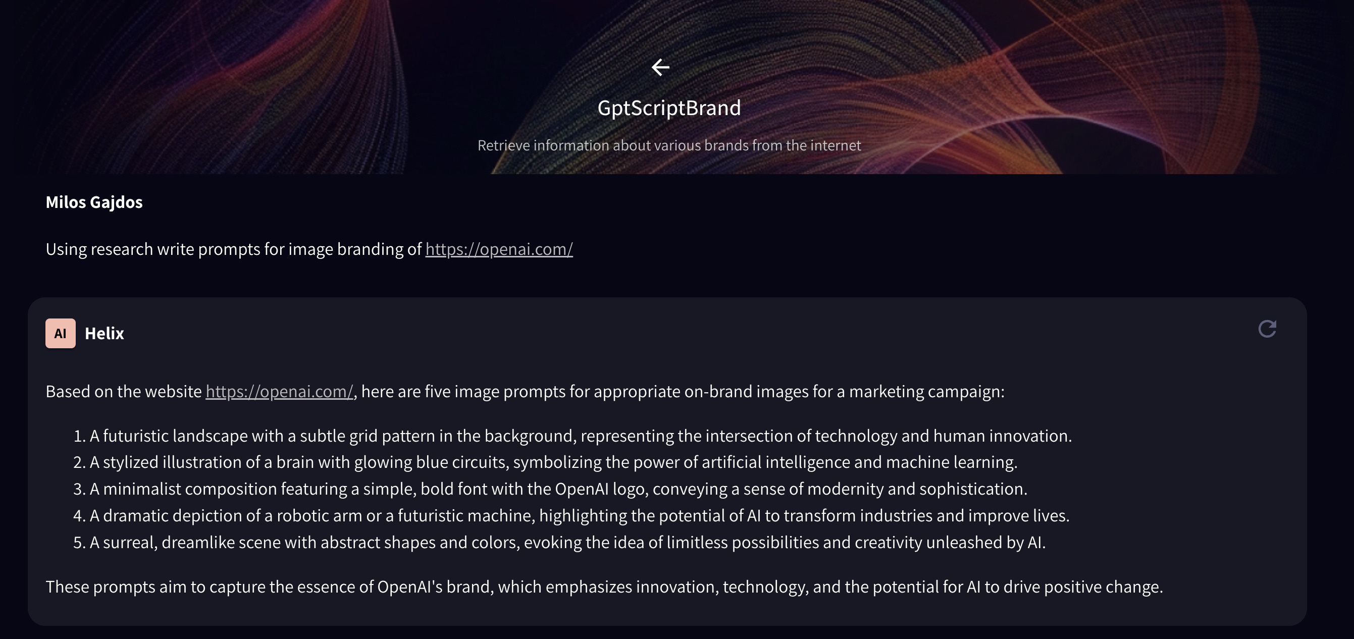 GPTScript Helix Apps: For Fun and Profit - by Milos Gajdos