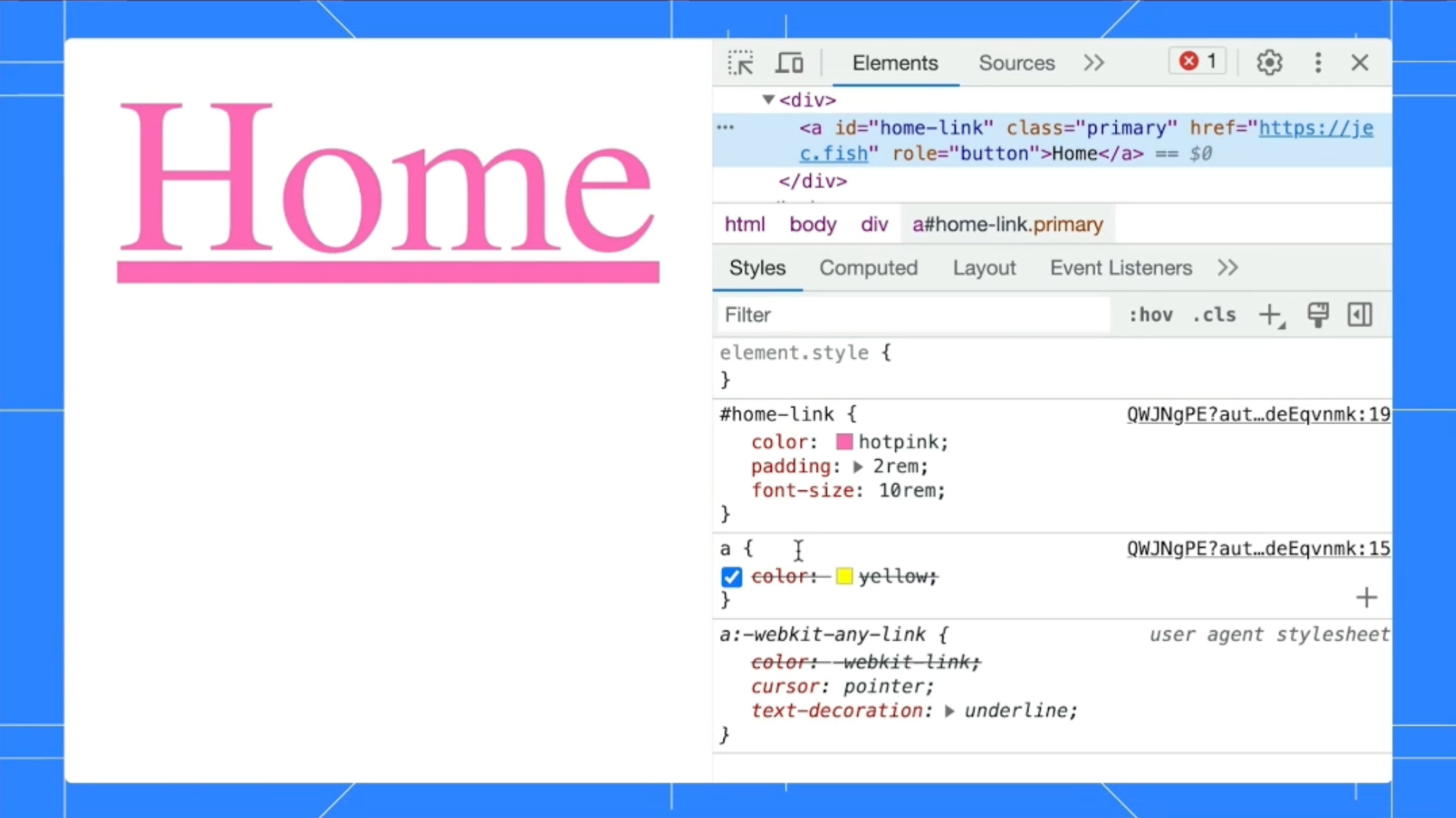 View CSS specificity in Chrome DevTools - by Jecelyn Yeen View CSS specificity in Chrome DevTools - by Jecelyn Yeen