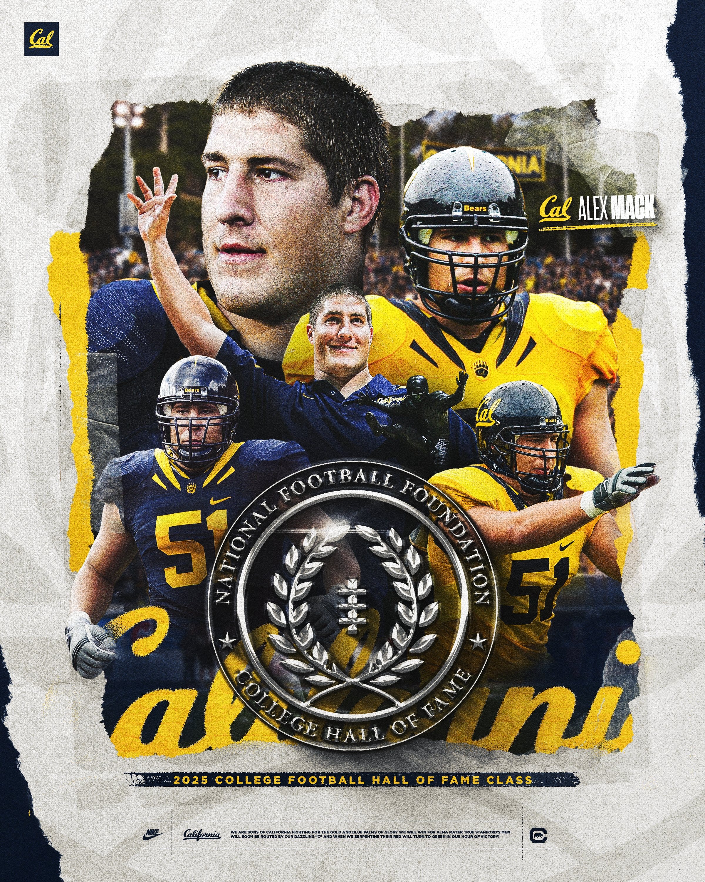 Alex Mack enters College Football Hall of Fame