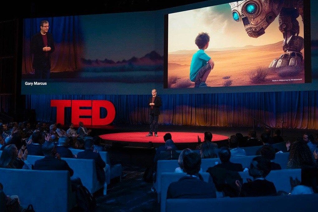 Top Ted Talks on AI in 2023 - by Michael Spencer